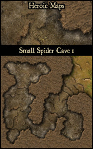 Four new Small Cave maps - Heroic Maps