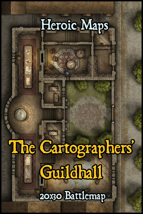 Heroic Maps - The Cartographers' Guildhall - Heroic Maps | Buildings ...