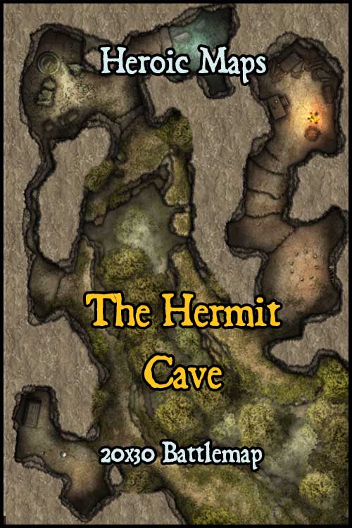Heroic Maps - The Hermit Cave - Heroic Maps | Buildings | Caverns ...