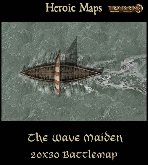 Heroic Maps - Norrøngard: The Wave Maiden Longship - Heroic Maps ...