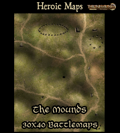 Heroic Maps - Norrøngard: The Mounds - Heroic Maps | Caverns & Tunnels ...