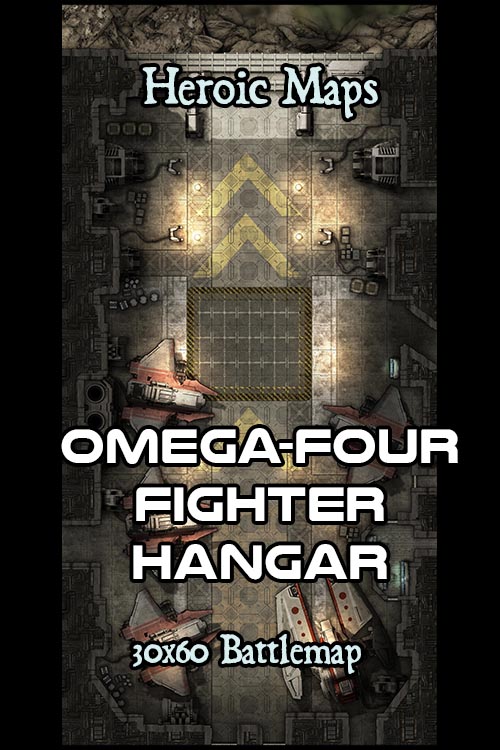 Heroic Maps - Omega Four Fighter Hangar - Heroic Maps | Giant Maps ...